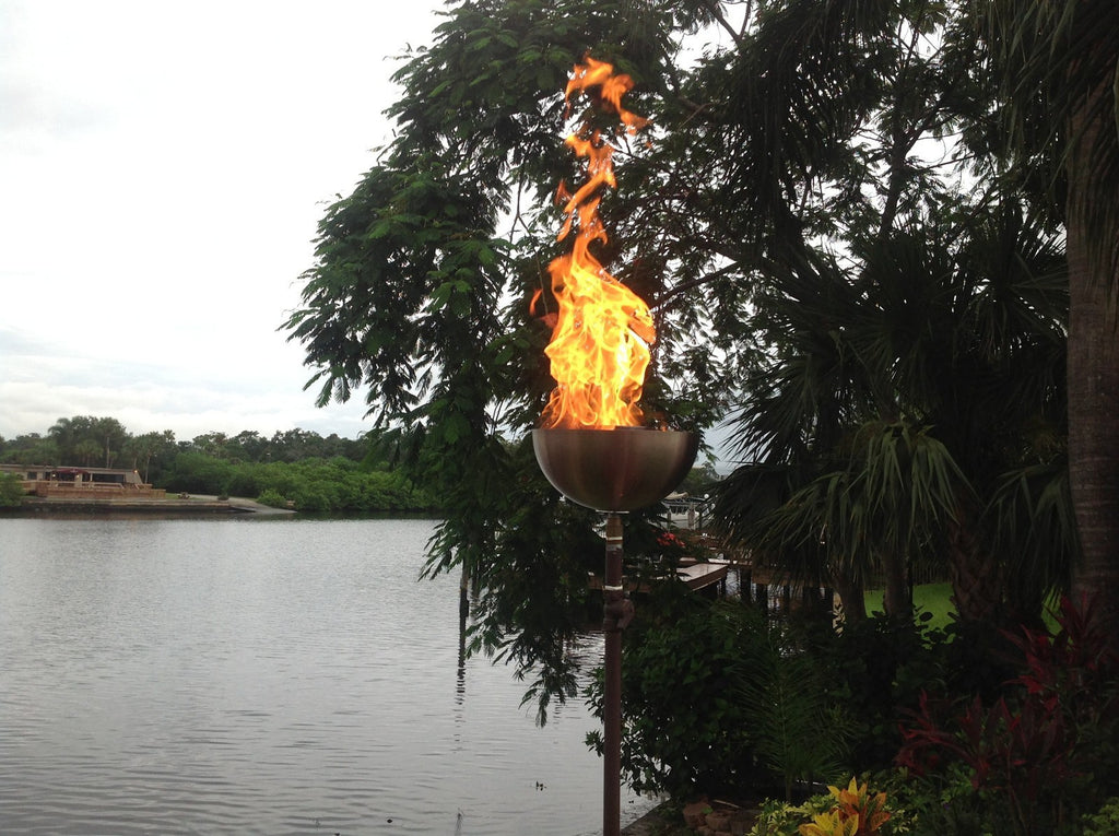 B4: SINGLE 4" VERTICAL BURNER (TORCH STYLE) – DIYGasFirePits.com