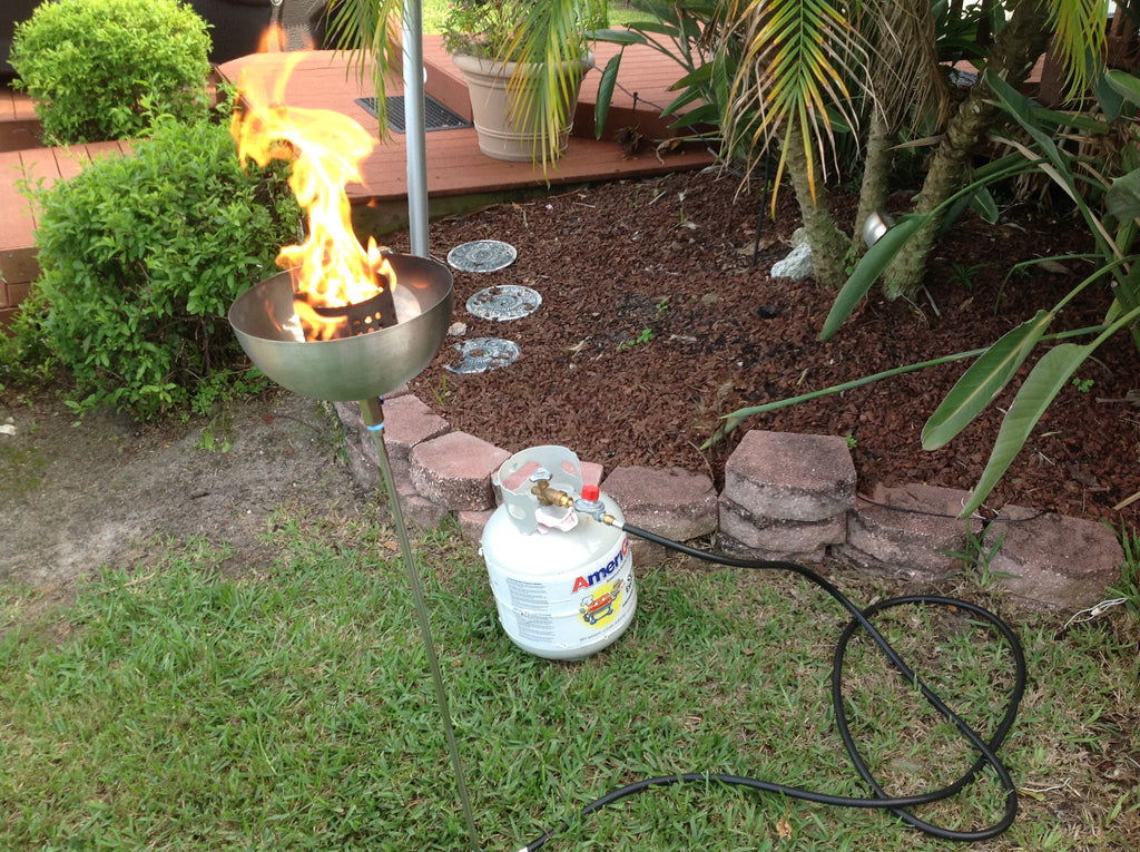 TORCH36BCK Single 36″ Portable Propane Torch w/ Bowls Complete Basic K ...